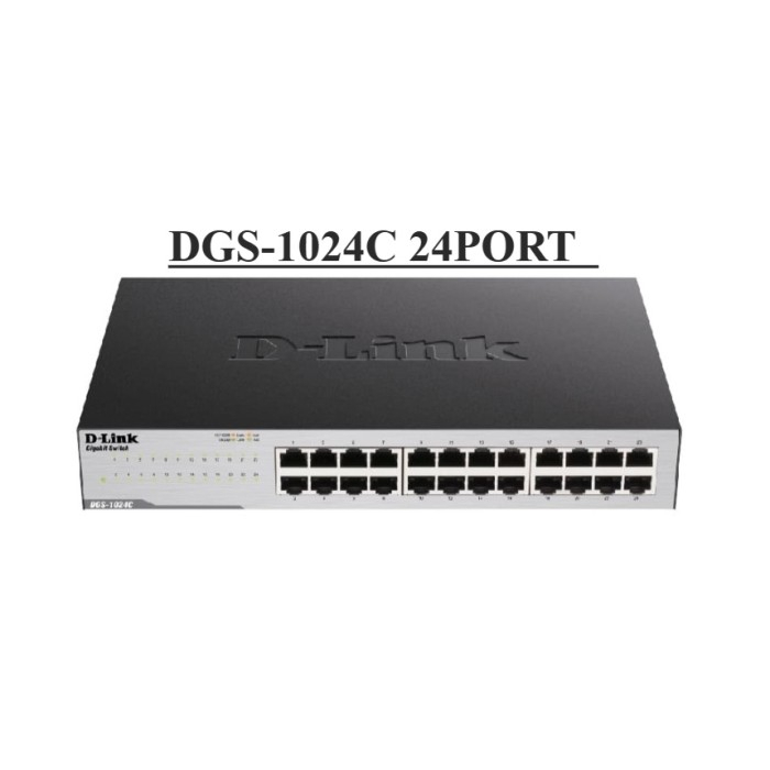 D-Link DGS-1024C 24 Port Unmanaged Standalone Gigabit Switch | Lazada ...