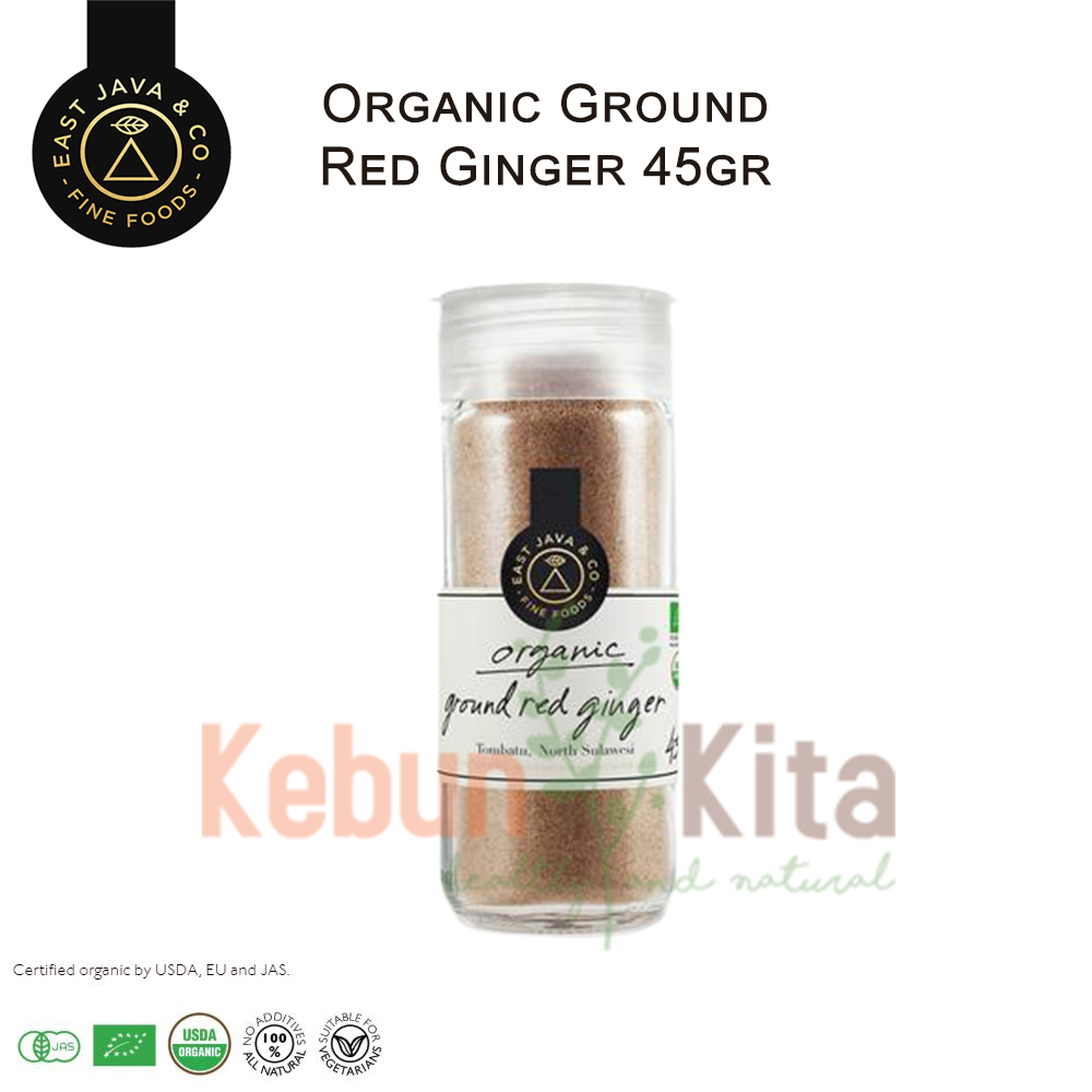 East Java & Co Organic Ground Red Ginger 45gr [Jahe Merah Bubuk ...