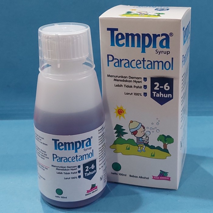 tempra sirup 100 ml demam anak | Lazada Indonesia