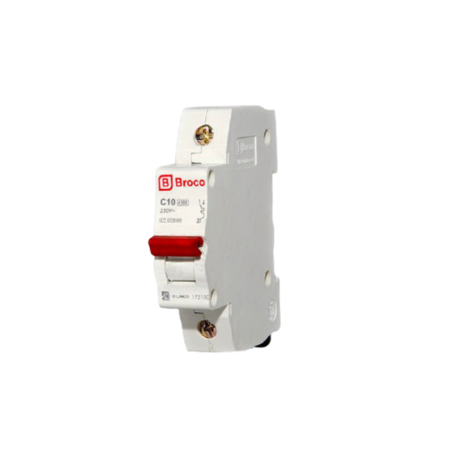 MCB BROCO C10 MCB SAKLAR LISTRIK BROCO C10 AMPERE 1 PHASE | Lazada ...