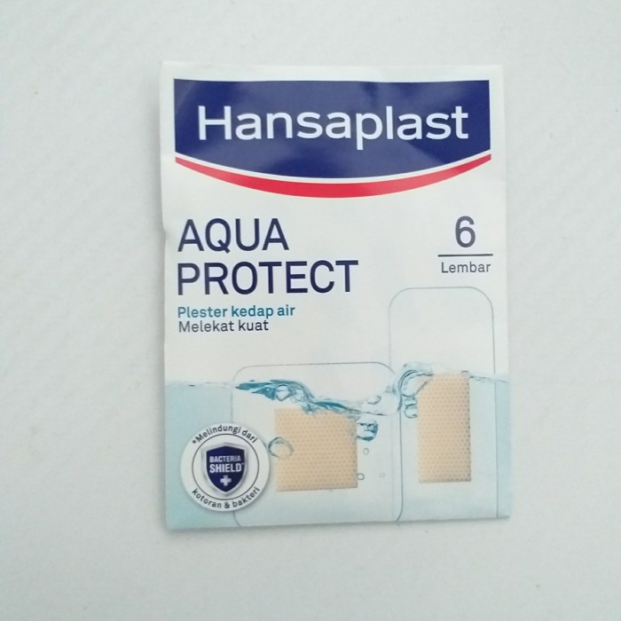 hansaplast hansaplas aqua protect plester kedap air isi 6 lembar ...