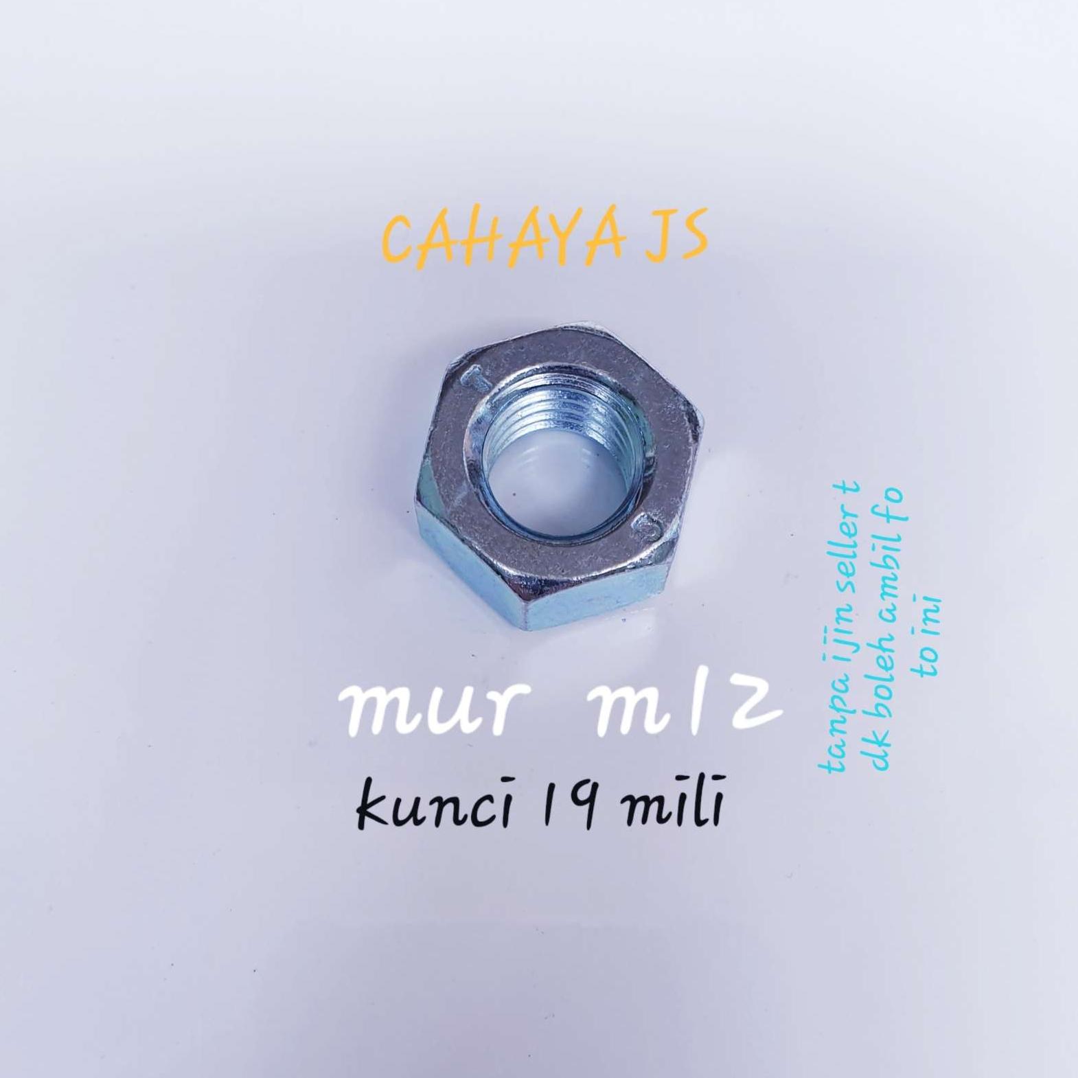 MUR 12 MILI / BAUT MUR M12 ( KHUSUS 2PCS ) | Lazada Indonesia