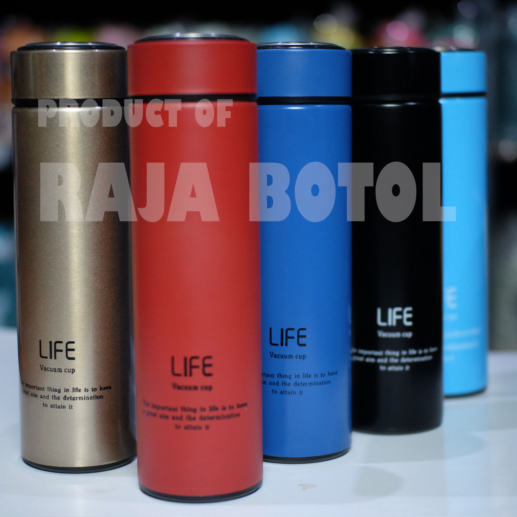 Raja Botol - Termos LIFE 500ml Vacuum Flask - Termos Air Minum B90-1 ...