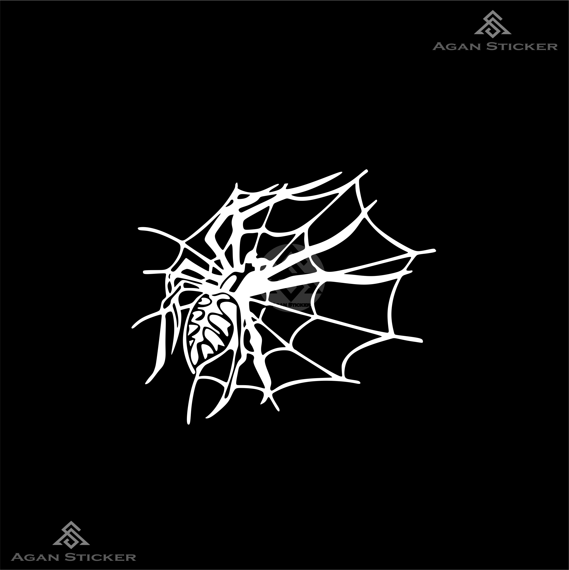 Stiker mobil Cutting sticker spider all mobil stiker body mobil & kaca ...
