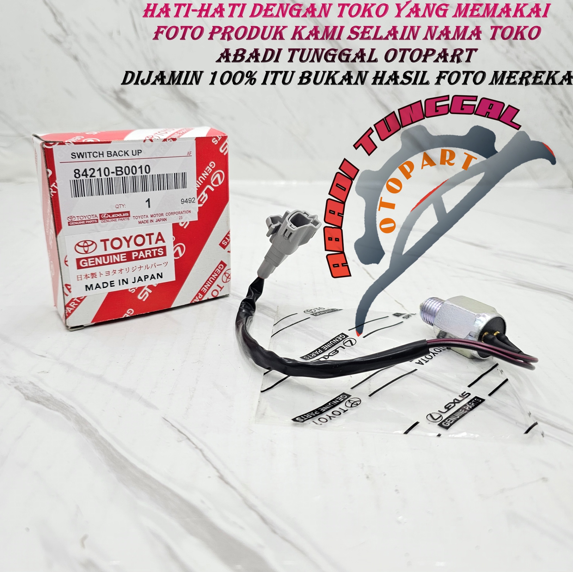 BACK UP SWITCH ATRET MUNDUR TOYOTA AVANZA RUSH TERIOS | Lazada Indonesia