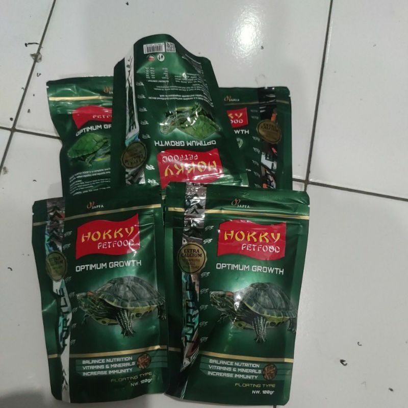 Hokky turtle stick optimum growth makanan kura 100gram | Lazada Indonesia