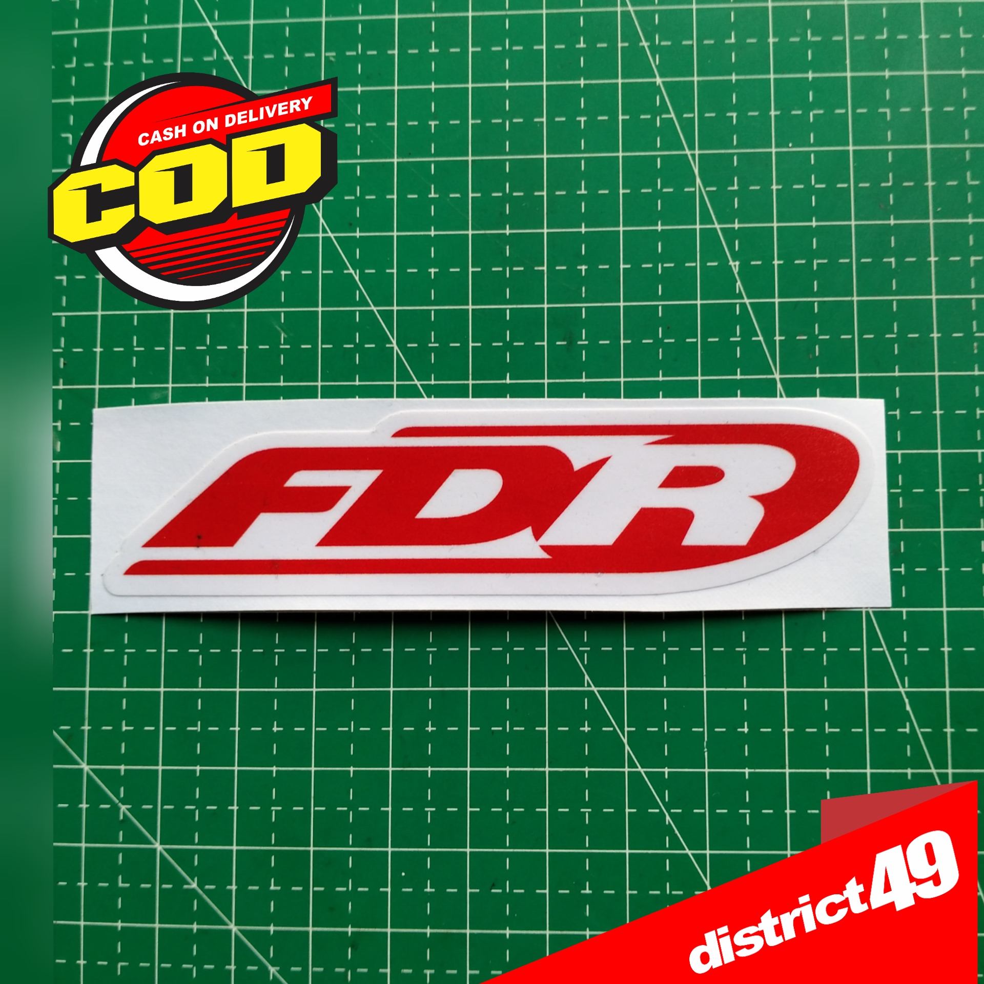 Stiker Print Cut Laminasi Tahan Air - Stiker FDR - Stiker Motor Mobil ...
