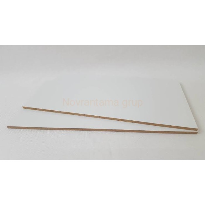 Multiplek / Triplek melamin putih 6mm (30x30)cm, melaminto plywood ...