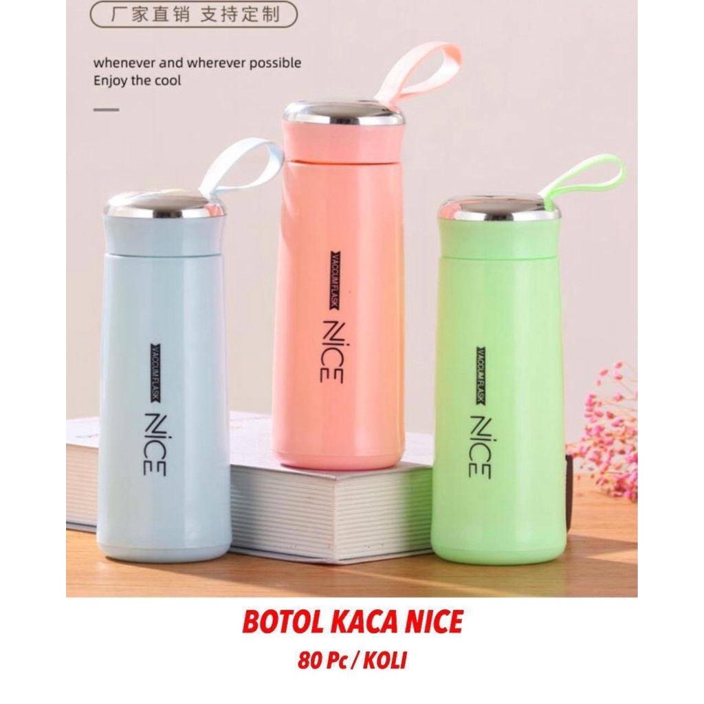 Botol Kaca Nice 400ml | Lazada Indonesia