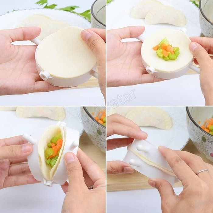 Cetakan Dumpling Gyoza Pempek Alat Pembuat Molding / Cetakan Pangsit ...