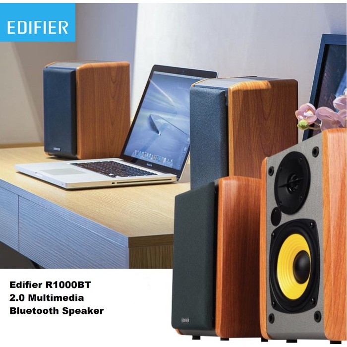 Speaker Edifier R1000BT Bluetooth Bookshelf Speakers BASS 4Inch | Lazada Indonesia