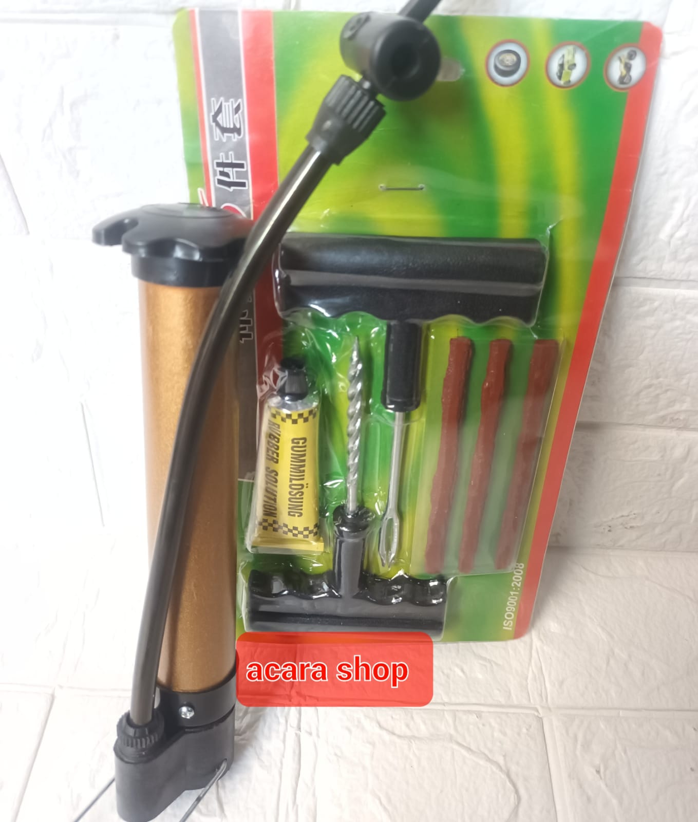 Promo Alat Tambal Ban Tubeless Pompa Panjang Pompa Motor Tambal Ban ...