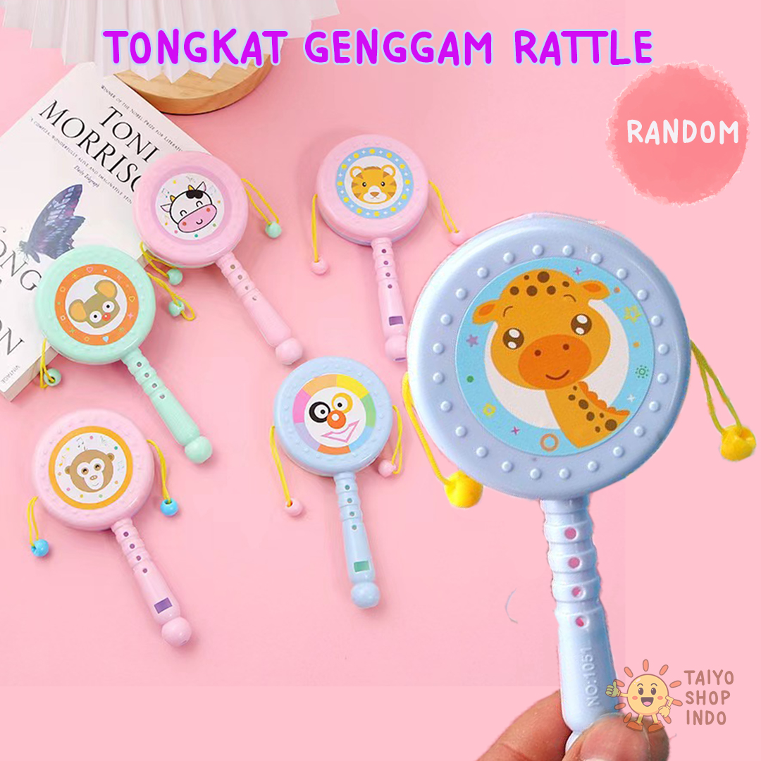 TAIYO Mainan Anak Tongkat Genggam Rattle Stick Bayi Bunyi Suara Baby ...