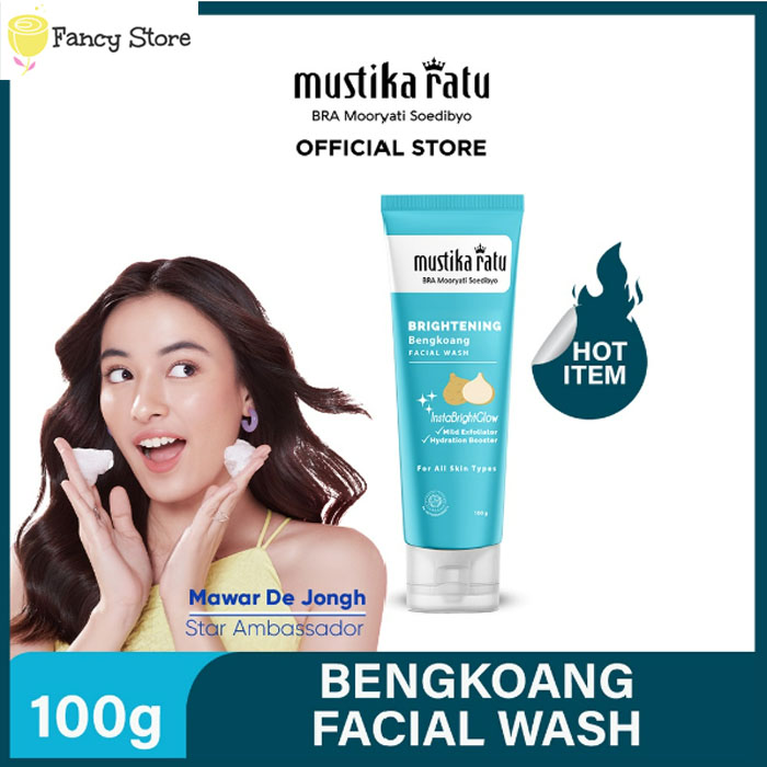 Mustika Ratu [FW100] Brightening Bengkoang Facial Wash 100 gr | Lazada ...