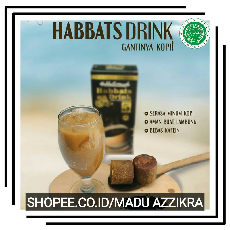 HABBAT DRINK MINUMAN KESEHATAN ISI 10 PCS SOLUSI SEHAT GANTI KOPI ...