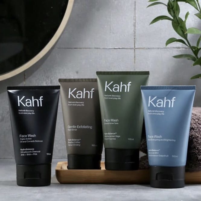 KAHF Face Wash Indonesia / Sabun Wajah Pria 100ml / Skin Energizing And ...