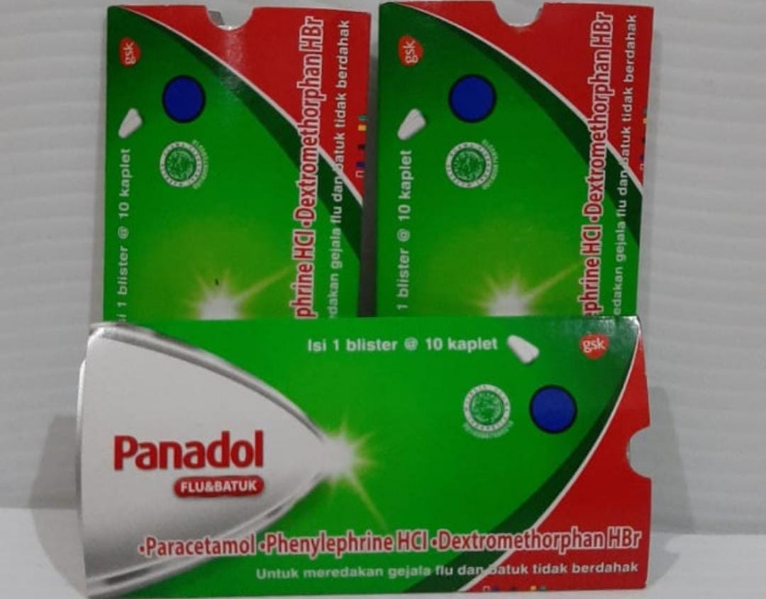 Panadol Flu dan Batuk 10 Kaplet | Lazada Indonesia