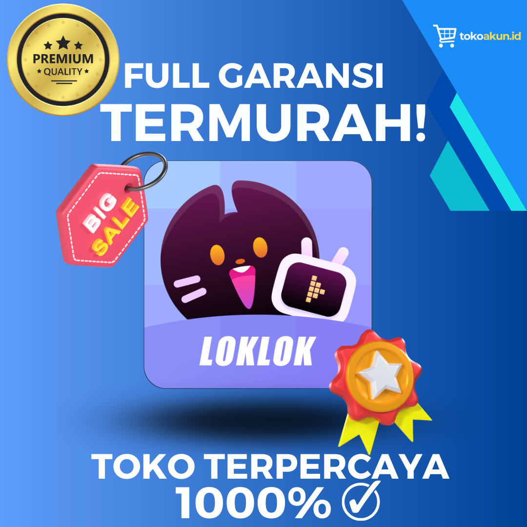 LOKLOK VIP PREMIUM TERMURAH 1 BULAN | Lazada Indonesia