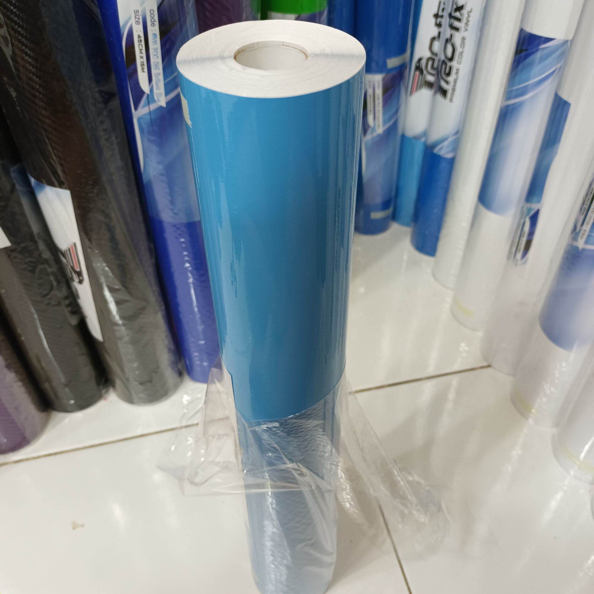 stiker skotlet profix biru muda glossy stiker biru stiker motor warna ...