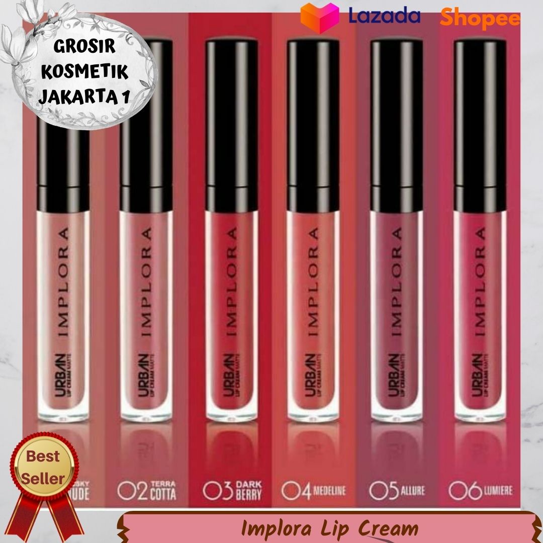 IMPLORA Lip Cream - LipMatte Implora - Lipstik Cair Implora Matte - Lip ...