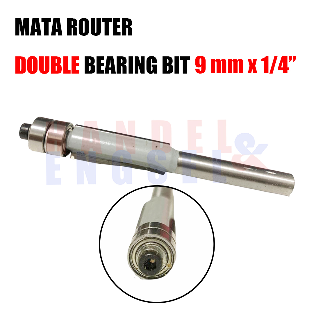Mata Router HPL Trimmer Profil Kayu Double Bearring HPL Kayu Potong ...