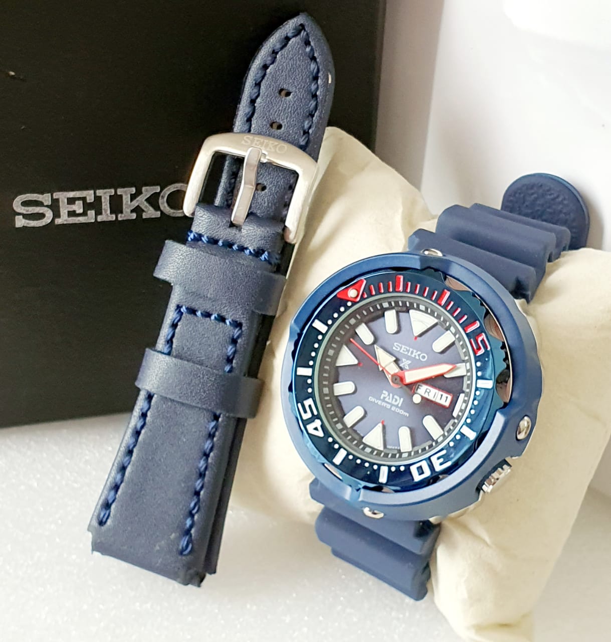 saiko Jam tangn pria saiko Prospex Padi jm tagan seiko ruber | Lazada ...