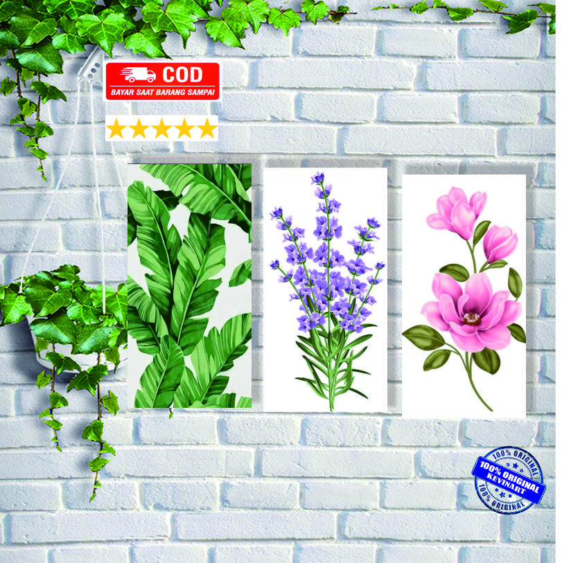 PAJANGAN TERAS RUMAH WALL DECOR 1 SET HIASAN DINDING DEKORASI RUANG ...