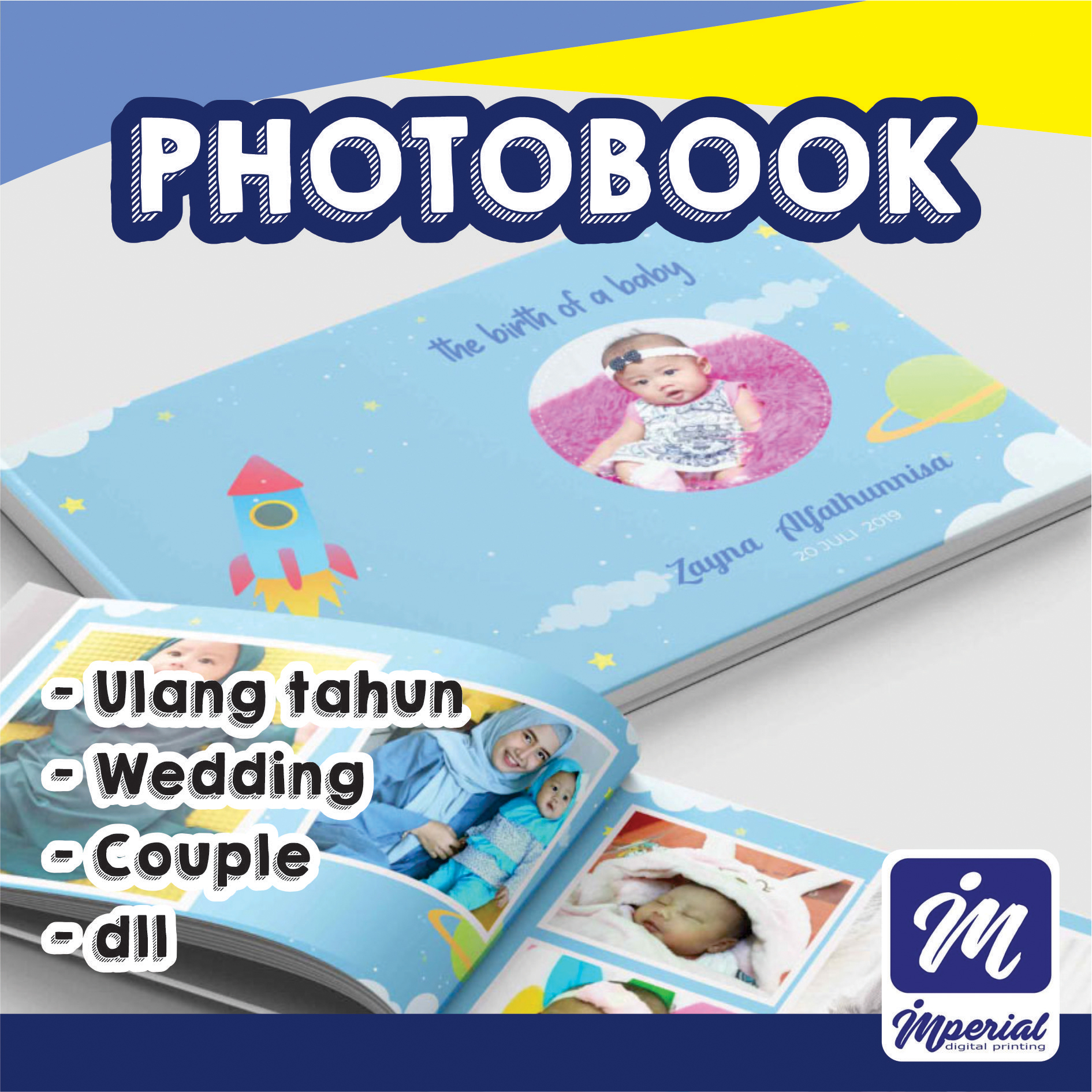 Cetak Photobook Custom Ukuran 21 X 15 Cm Softcover/hardcover ...