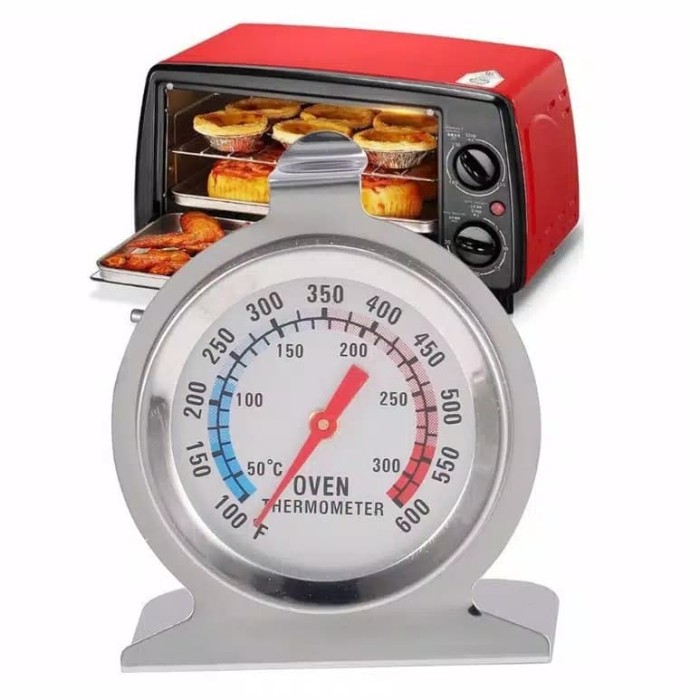 Termometer Jarum Oven Thermometer Pengukur Suhu Panas Stainless Steel ...