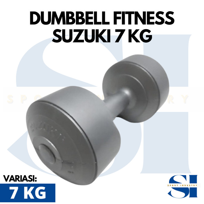 Dumbel Fitness Suzuki 7 Kg | Dumbell Angkat Beban Suzuki 7 kg | Lazada ...