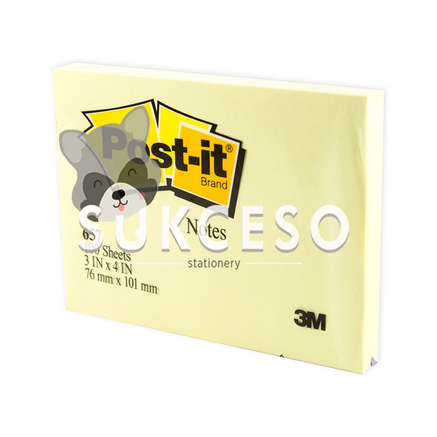 3M Post It Sticky Notes Memo 657 | Lazada Indonesia