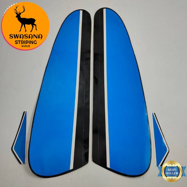 Striping Decal Polet Sticker honda cb100 CB 100 gelatik jadul kualitas ...