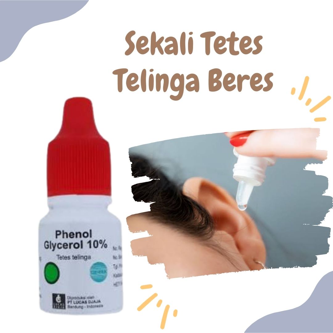 Obat Tetes Telinga Berair dan Bau Berdengung Ampuh Phenol Glycerol 10 ...