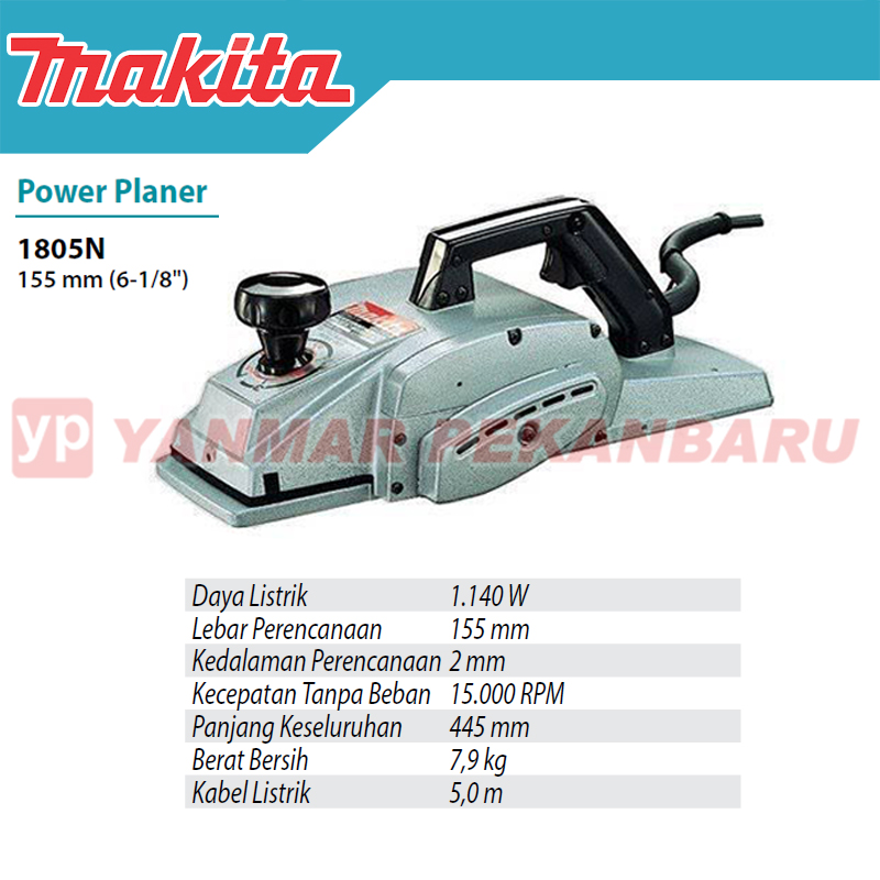 Super Duty Power Planer / Mesin Serut Planer 1805N MAKITA | Lazada ...