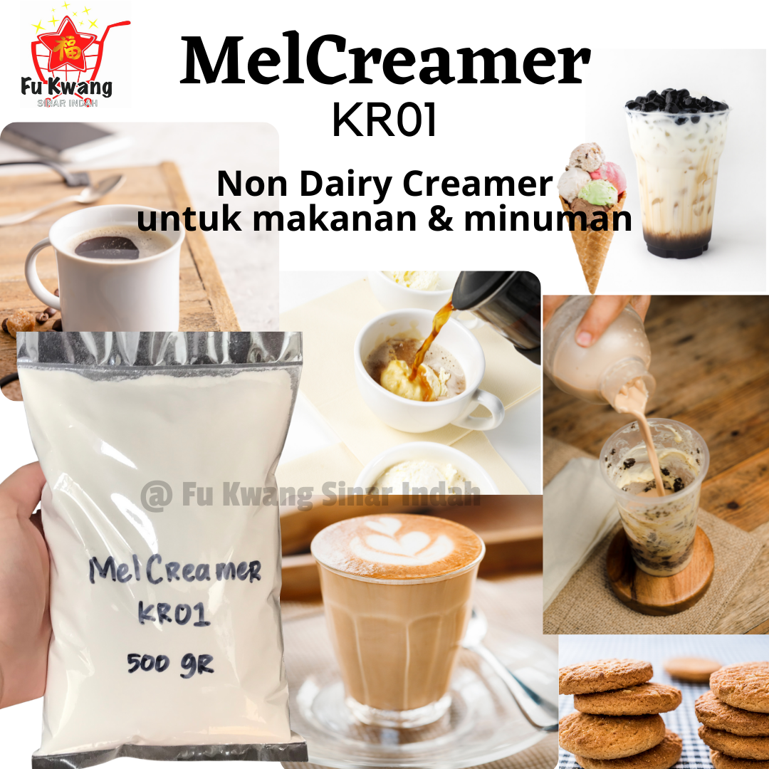Melcreamer KR01 / Mel Non Dairy Creamer Krimer Melkrimer 500 gram ...