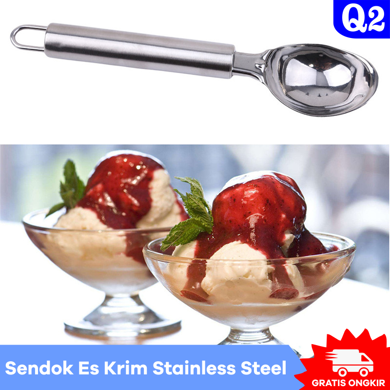 Sendok Es Krim Stainless Scoop Ice Cream sendok takar es krim manual ...