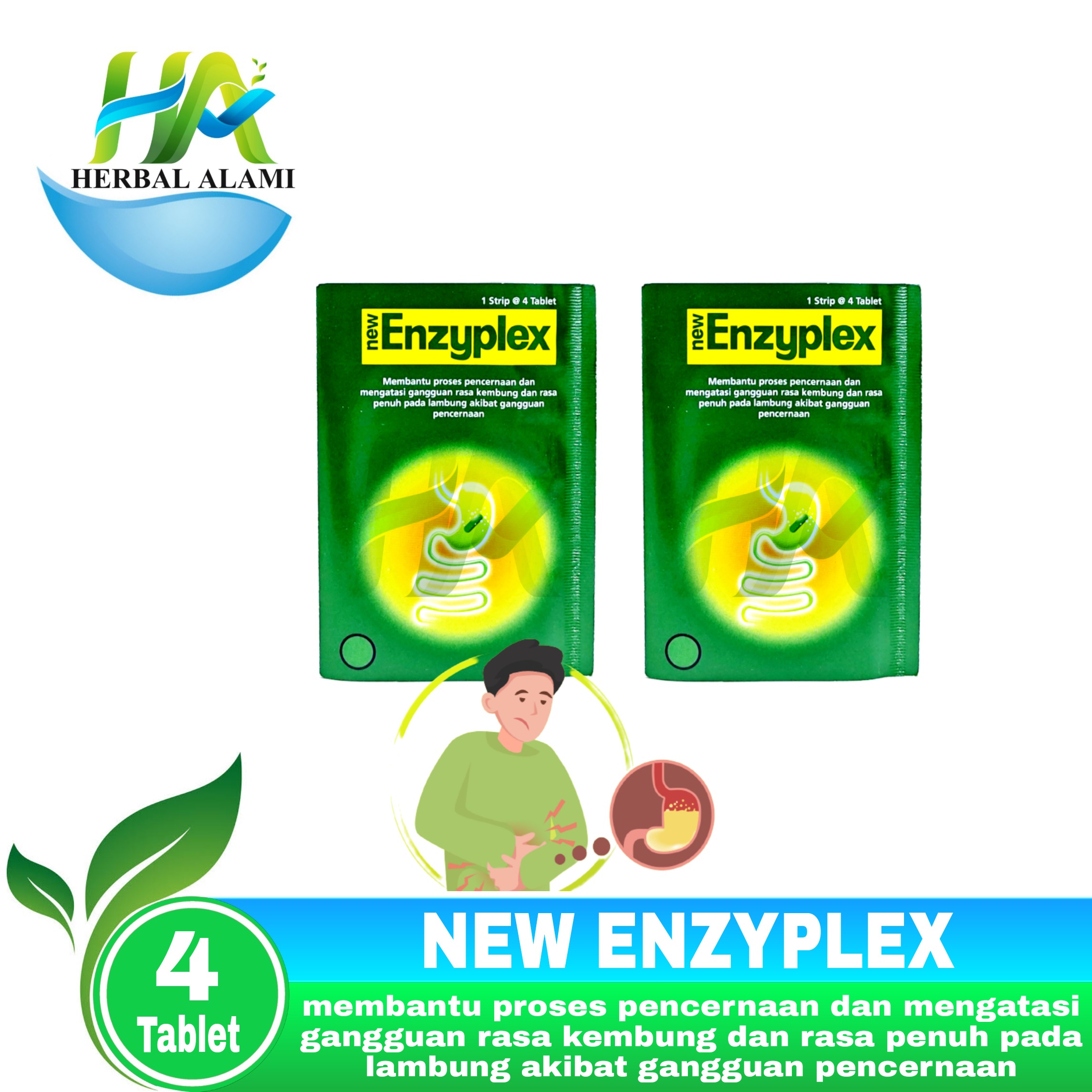 New Enzyplex - Obat Maag Perut Kembung | Lazada Indonesia