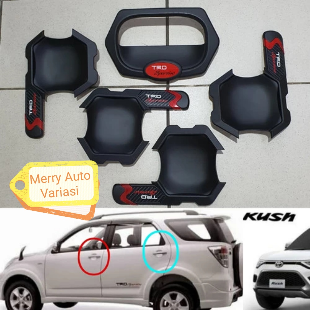 Outer/mangkok handle hitam doff model TRD RUSH 2008-2017 | Lazada Indonesia