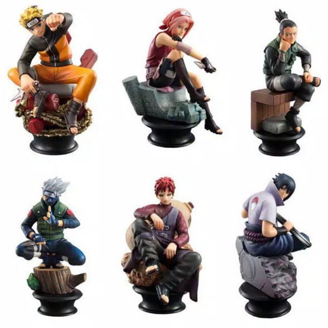action figure koleksi Naruto shippuden 44 Naruto Sasuke sakura kakashi ...
