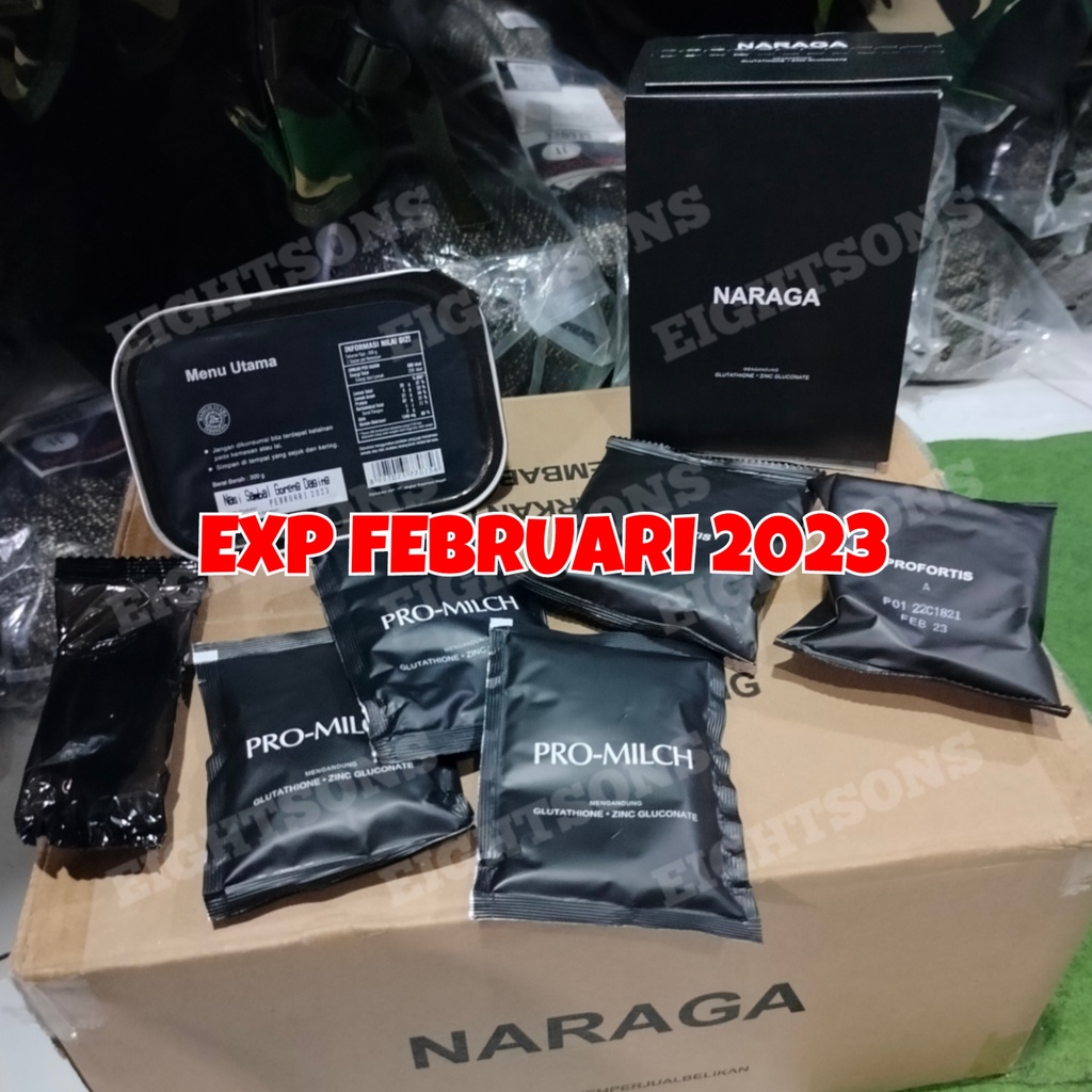 Ransum NARAGA Makanan Tentara TNI INDONESIA Darurat Survival Food ...