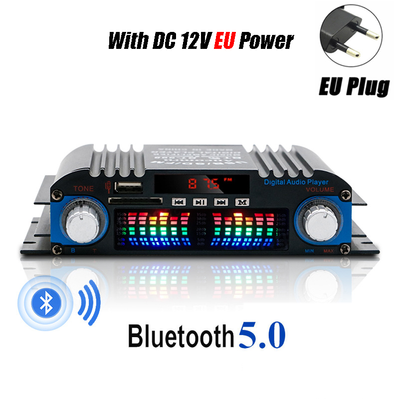 (Dikirim Dari Jakarta) Power Amplifier Wireless Bluetooth BT-198A 300W ...