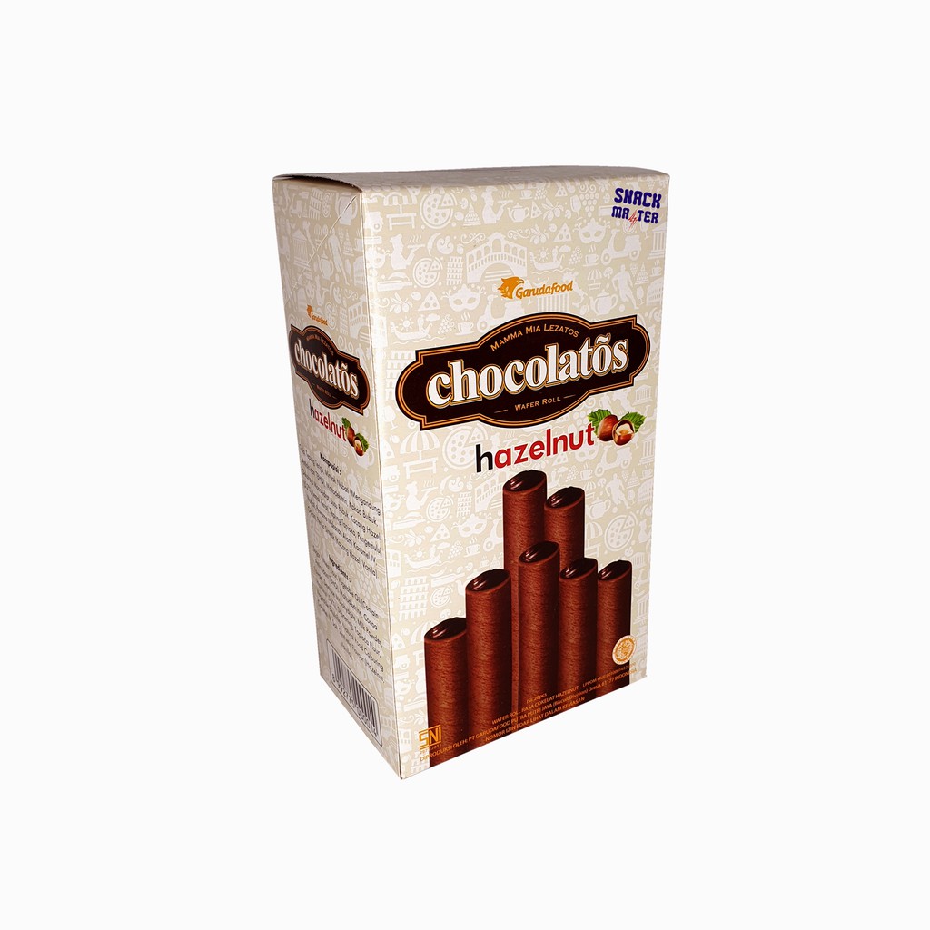 chocolatos wafer roll 1 Box / chocolatos coklat / wafer roll ...