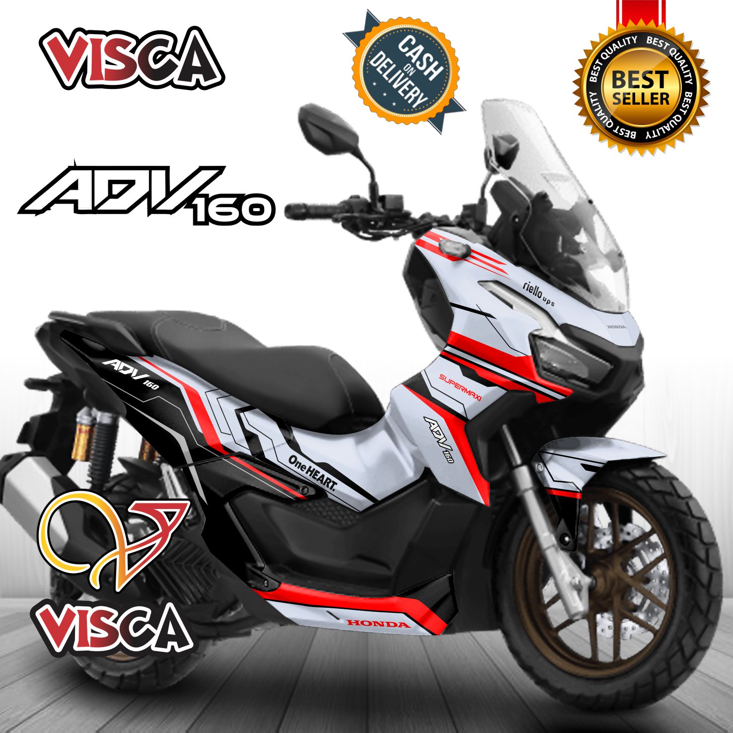 Decal Adv 160 Full Body Stiker Honda Adv 160 SUPERMAXI | Lazada Indonesia