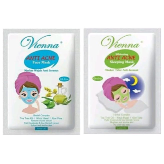 vienna mask anti acne | Lazada Indonesia