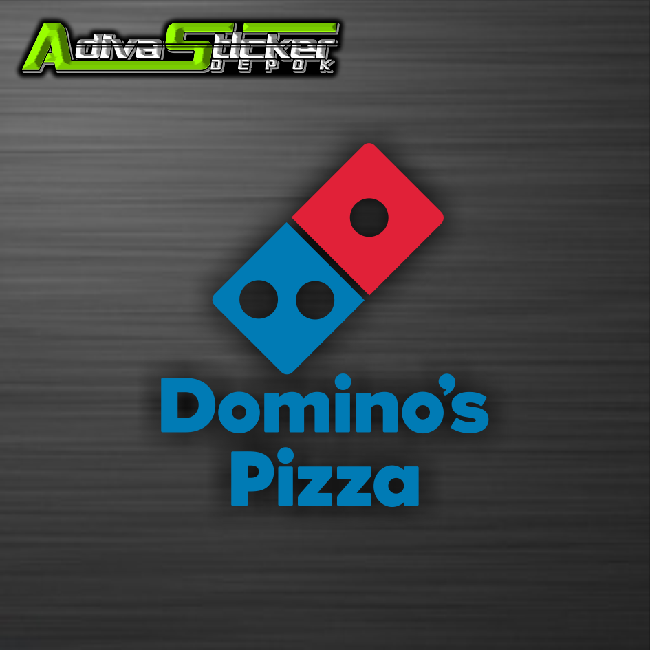 stiker sticker dominos pizza stiker cutting | Lazada Indonesia