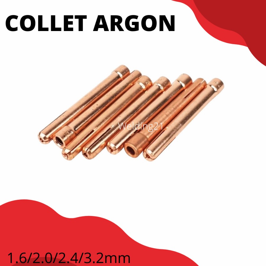 COLLET ARGON TIG TORCH WP17/18/26 - 2.4mm | Lazada Indonesia
