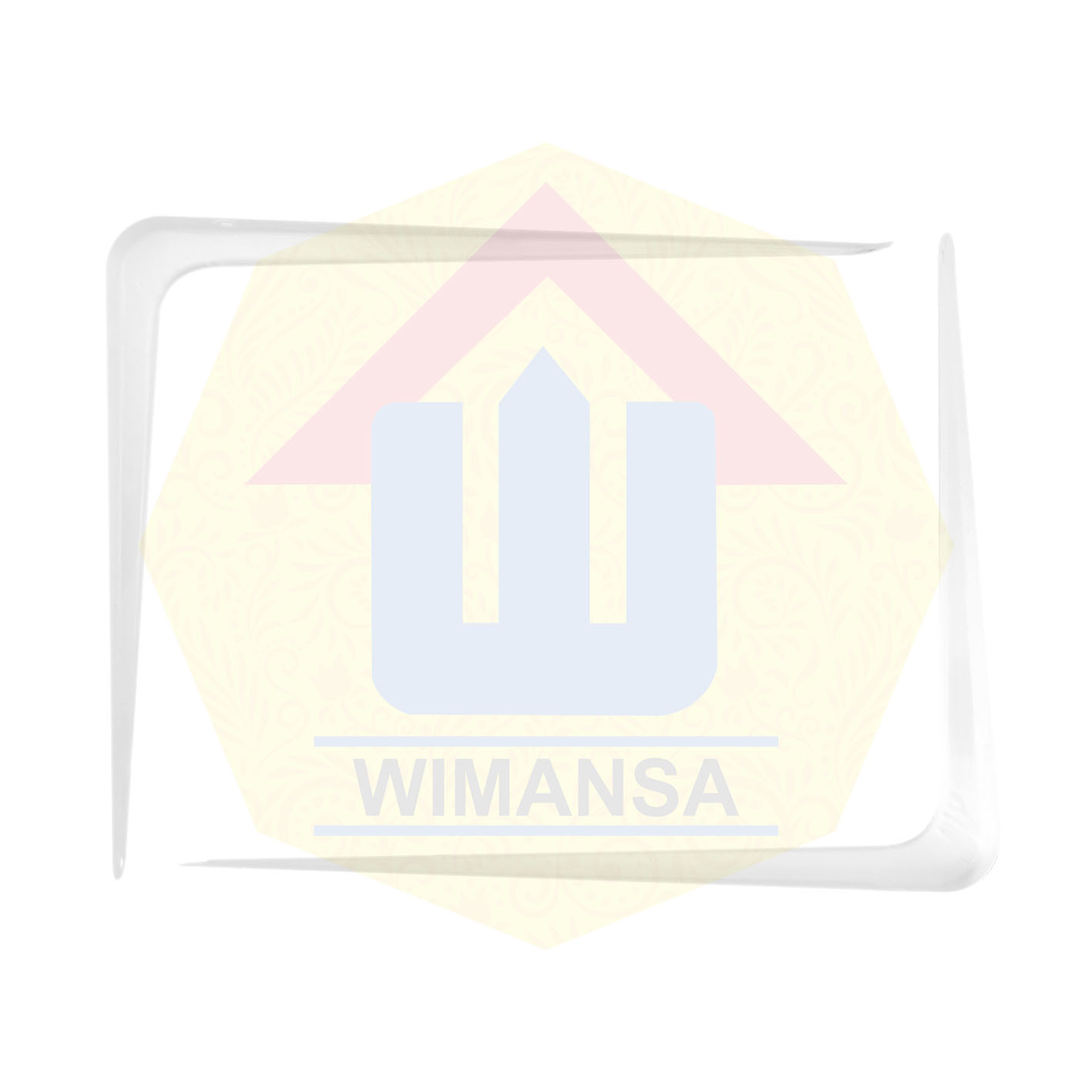 WMS-SIKU RAK PUTIH DLX UKURAN 75 X 100 - 1 PASANG | Lazada Indonesia