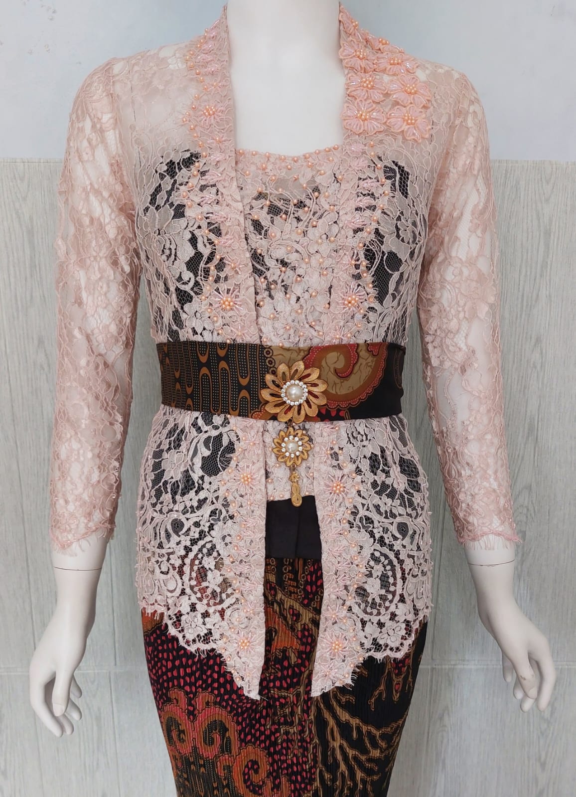 baju kebaya wanita model baru kebaya payet semi francis metalic payet ...