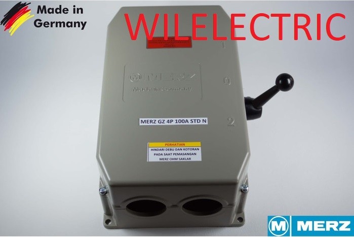 Merz Ohm saklar COS Changeover Switch / Handle GZ 1-0-2 4P 100A ...