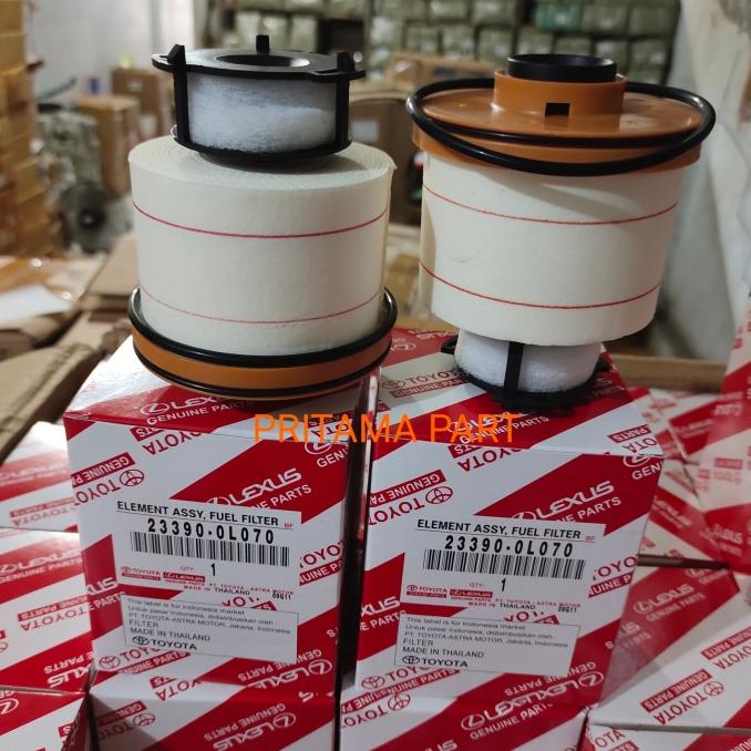 Fuel Filter Filter Solar Hilux Revo Fortuner Vrz Innova Reborn | Lazada ...
